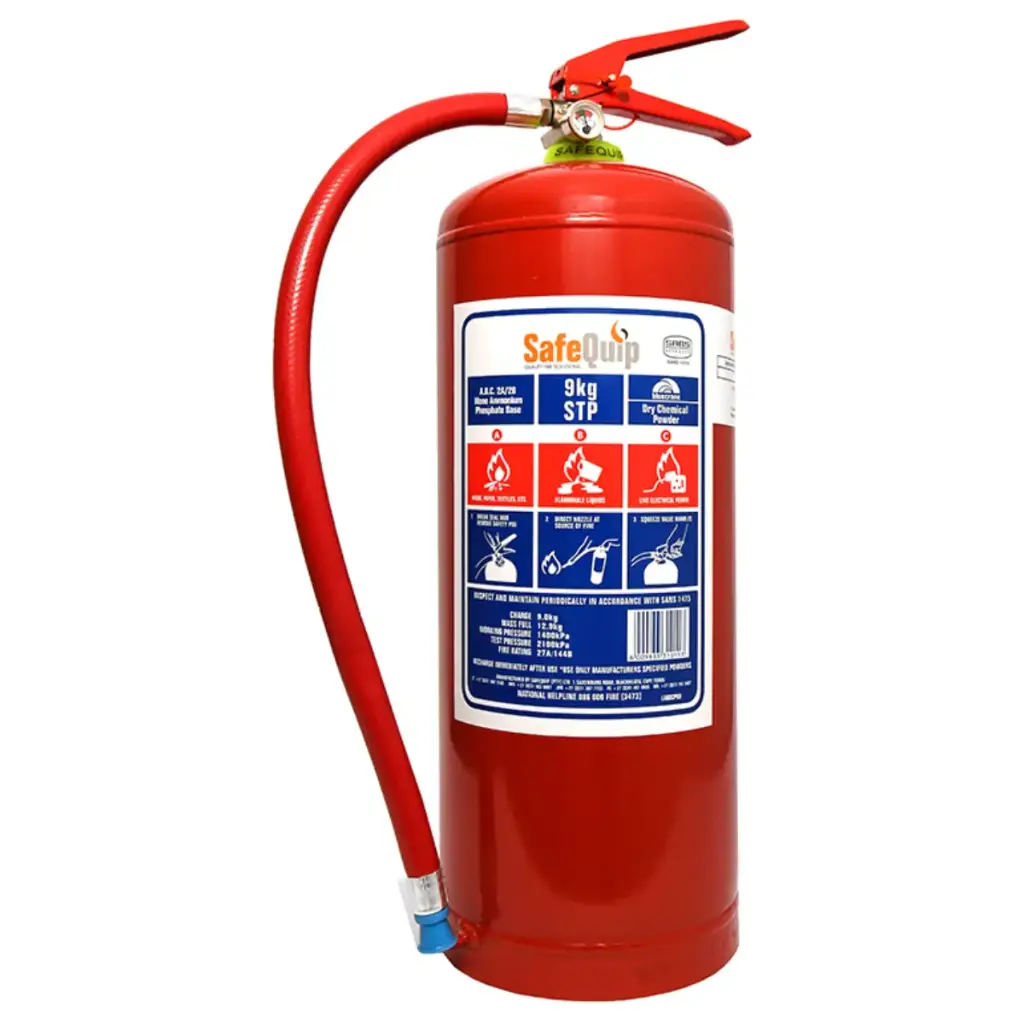9kg DCP Fire Extinguisher – SABS Approved for ABC Fires
